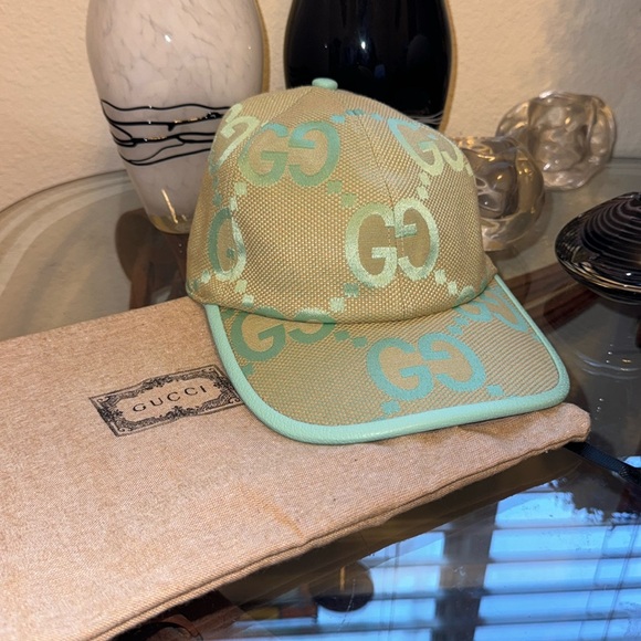 Gucci | Accessories | Like New Gucci Jumbo Gg Monogram Hat | Poshmark